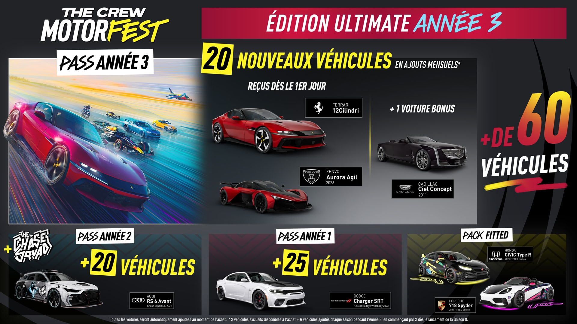 Contenu disponible dans The Crew Motorfest édition Ultimate